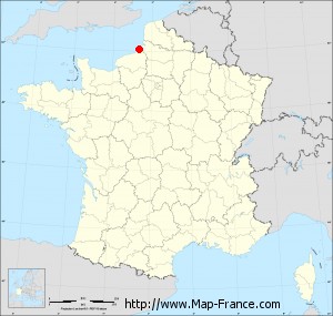 ROAD MAP LE TREPORT : maps of Le Tréport 76470